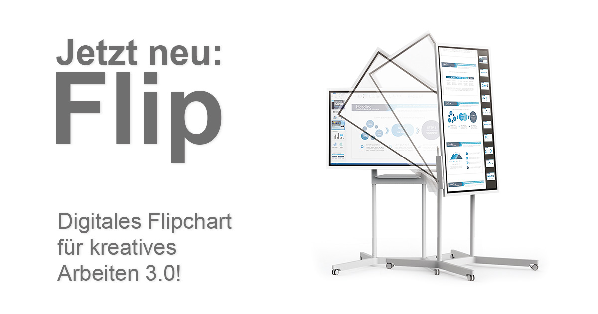 Digitales Flipchart Flip: Tschüss Papier, hallo Zukunft!
